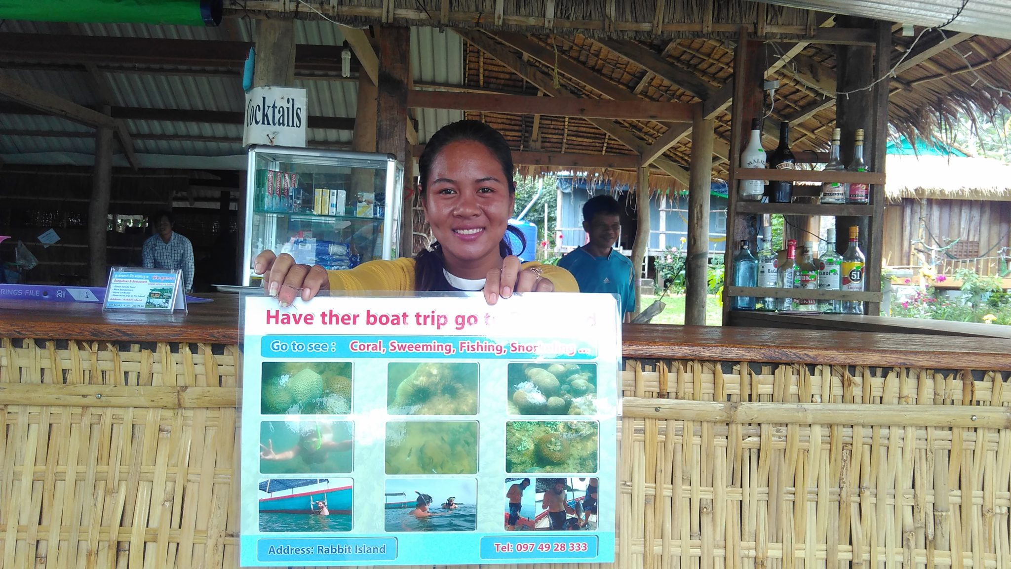 Koh Tonsay / Rabbit Island: une île (presque) paradisiaque du Cambodge ...